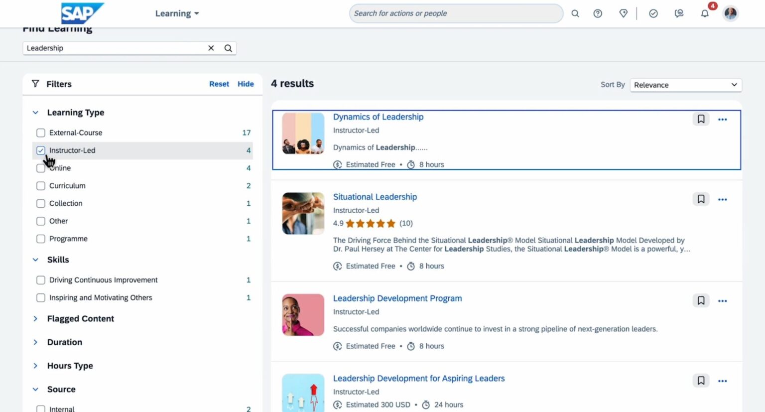 SAP SuccessFactors Learning